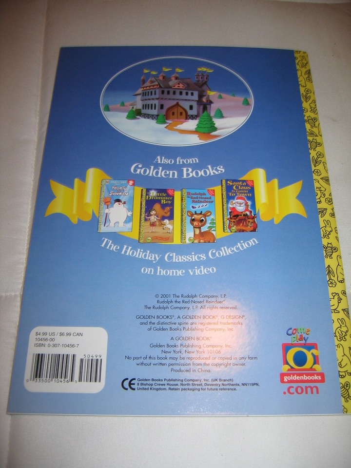 Rudolph the Red-Nosed Reindeer: A Visit to Christmastown Press-Out ...