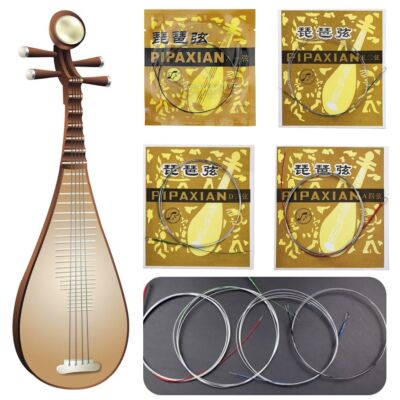 Pipa Strings Practice Strings Professional Sturdy Artists Chinese Lute ...