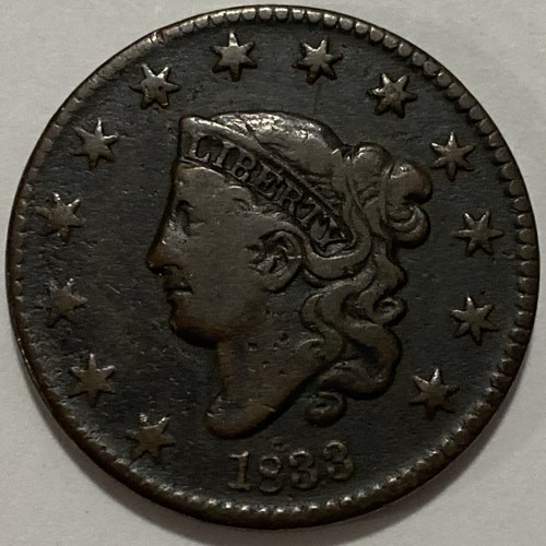 1833 - Coronet Head Large Cent - Exact Coin Imaged #LC263 | eBay