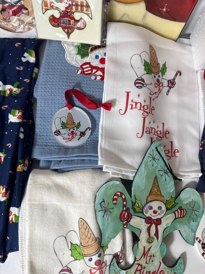 Lot Of 20 + Mr. Bingle Christmas Ornament & Kitchen Decor Collection ...