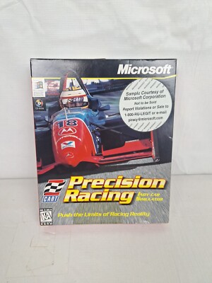 NEW Microsoft Precision Racing Indy Car Simulator 1997 Windows CD Rom ...