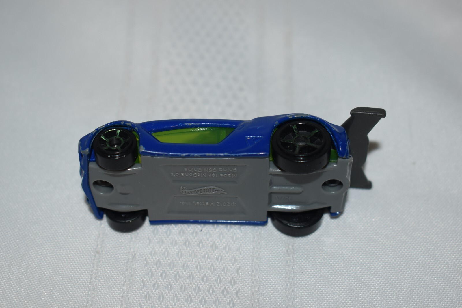 Hot Wheels 2012 Blue Plastic Car Made for McDonalds in China K7A | eBay