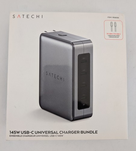 Satechi 145W USB-C Universal Charger Bundle Model CT-W145C2 879961007515| eBay