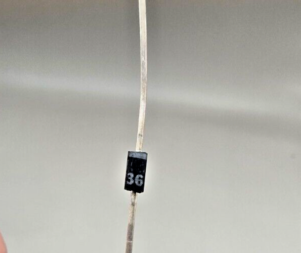 QTY 5 pcs 1N4736A 6.8 Volt Zener Diode FREE SHIPPING | eBay