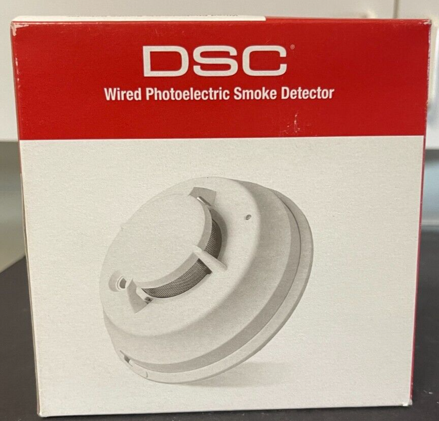 Brand New DSC FSA-410AST 4-wire Photoelectric Smoke Detector Sounder ...
