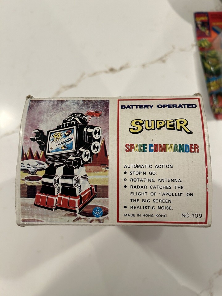 Vintage Super Space Commander Super Robot Hong Kong Robot In Box Stormtrooper | eBay