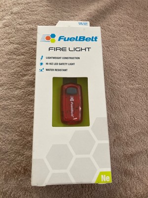 FuelBelt Fire Light Hi-Viz LED Safety Light Clip-on (00070) Run Walk ...