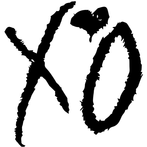 XO The Weeknd Hugs and Kisses Logo Vinyl Decal Stickers Car Phone ...