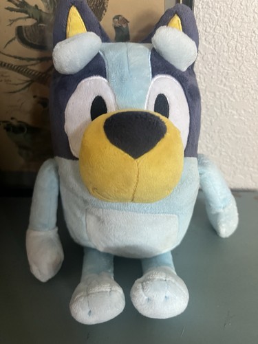 Bluey 12” Talking Plush Moose Toy Stuffed Animal Songs Phrases TV ...