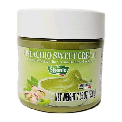 SICANIA - Premium Pistachio Cream, 7.05 oz (200g) - Authentic Italian ...