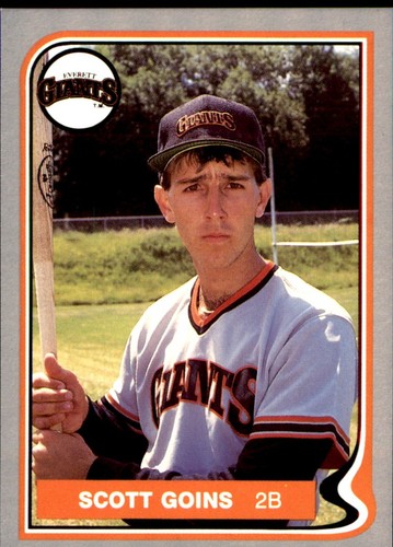 Scott Goins 1987 Pacific Everett Giants #3 RC FREE SHIPPING ...