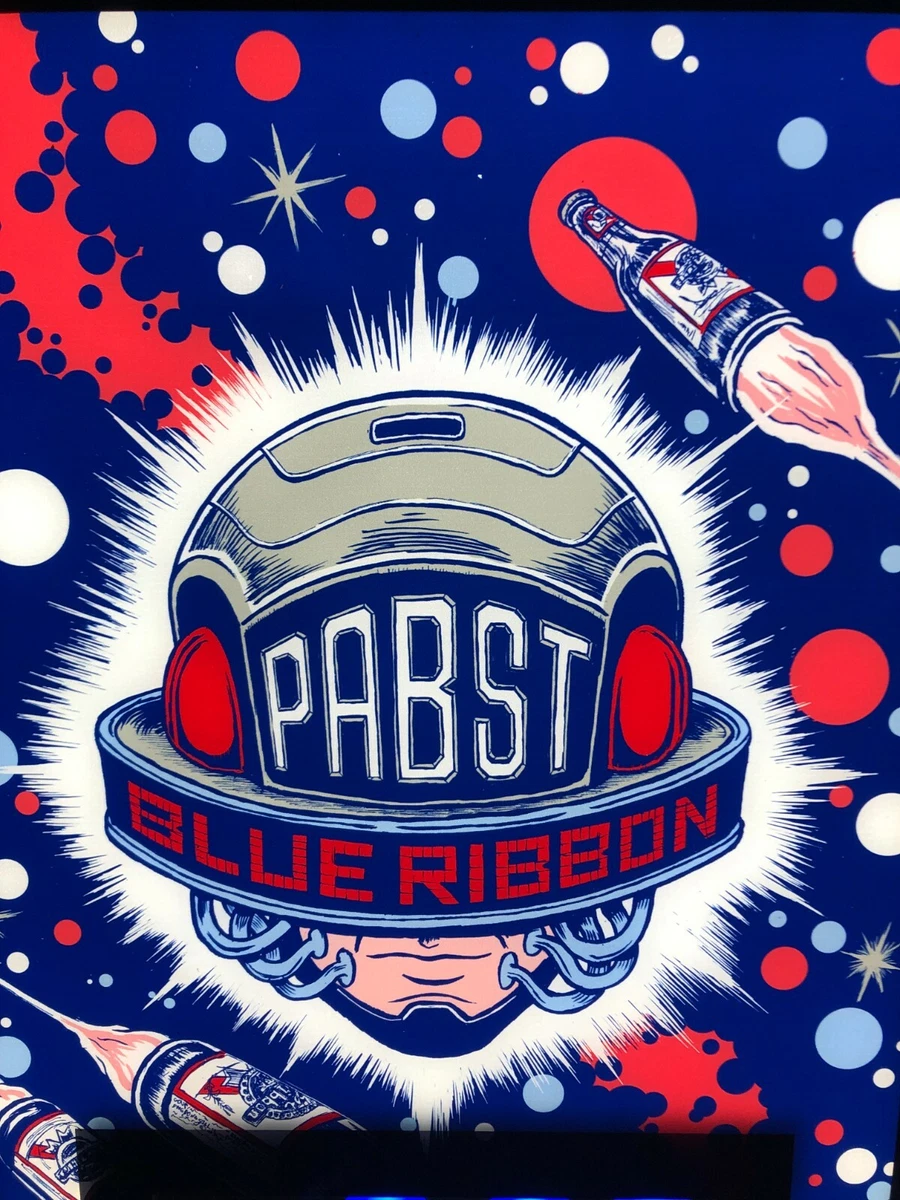 Pabst Blue Ribbon Logo Wallpaper