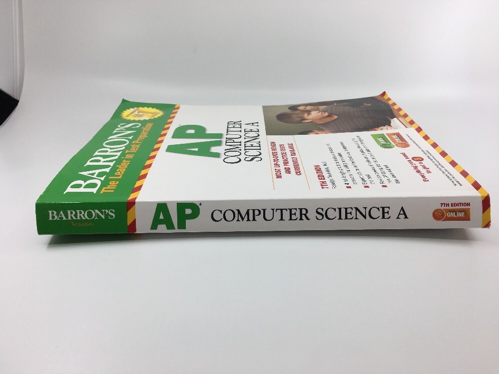 Barron's AP Computer Science A, 7th Edition by Teukolsky M.S., Roselyn ...