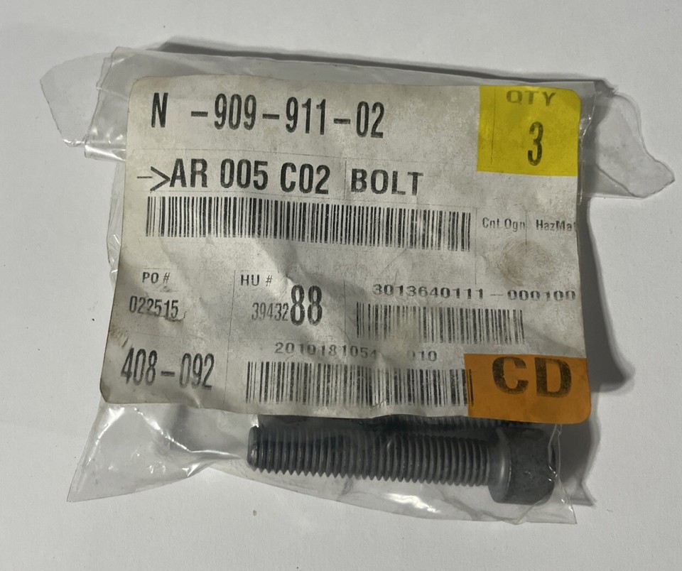 NEW OEM Genuine Volkswagen Plate Bolt N-909-911-02 N90991102 Qty 3 | eBay