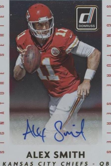 2015 Panini Donruss - Signature Series Alex Smith #DSS-AS (AU) for sale ...