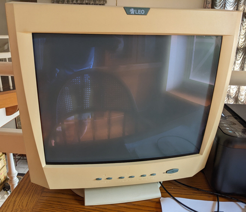 17" LEO CRT Monitor June 2002 LEO-BM17NB | eBay