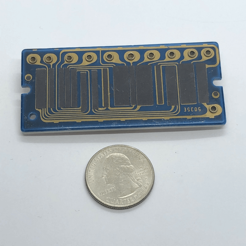 Unique Upcycled Vintage Computer Circuit Board Strip Rectangle Brooch ...