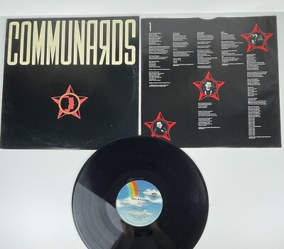 VINYL RECORD ALBUM,RARE,COMMUNARDS-SELF TITLED,MCA-5794,1986,DON'T SLIP ...
