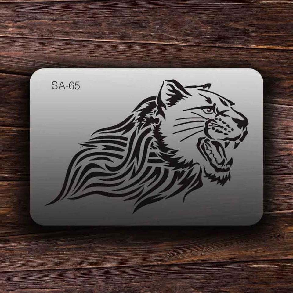 Airbrush Stencils REUSABLE PREDATORS New VINYL OR MYLAR | eBay