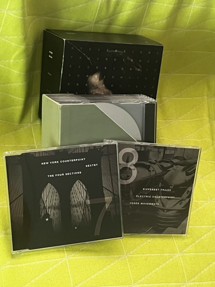 “Steve Reich ~ Works ~ 1965-1995” 10 CD Complete Box Set includes ...