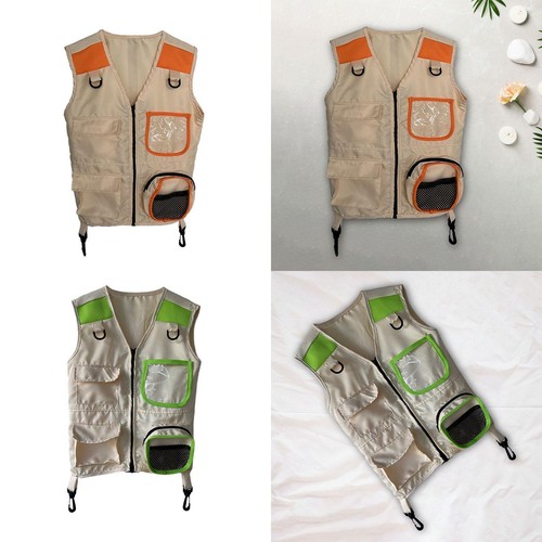 Kids Explorer Vest Outfit Outdoor Adventure Vest for Kids Fishing ...