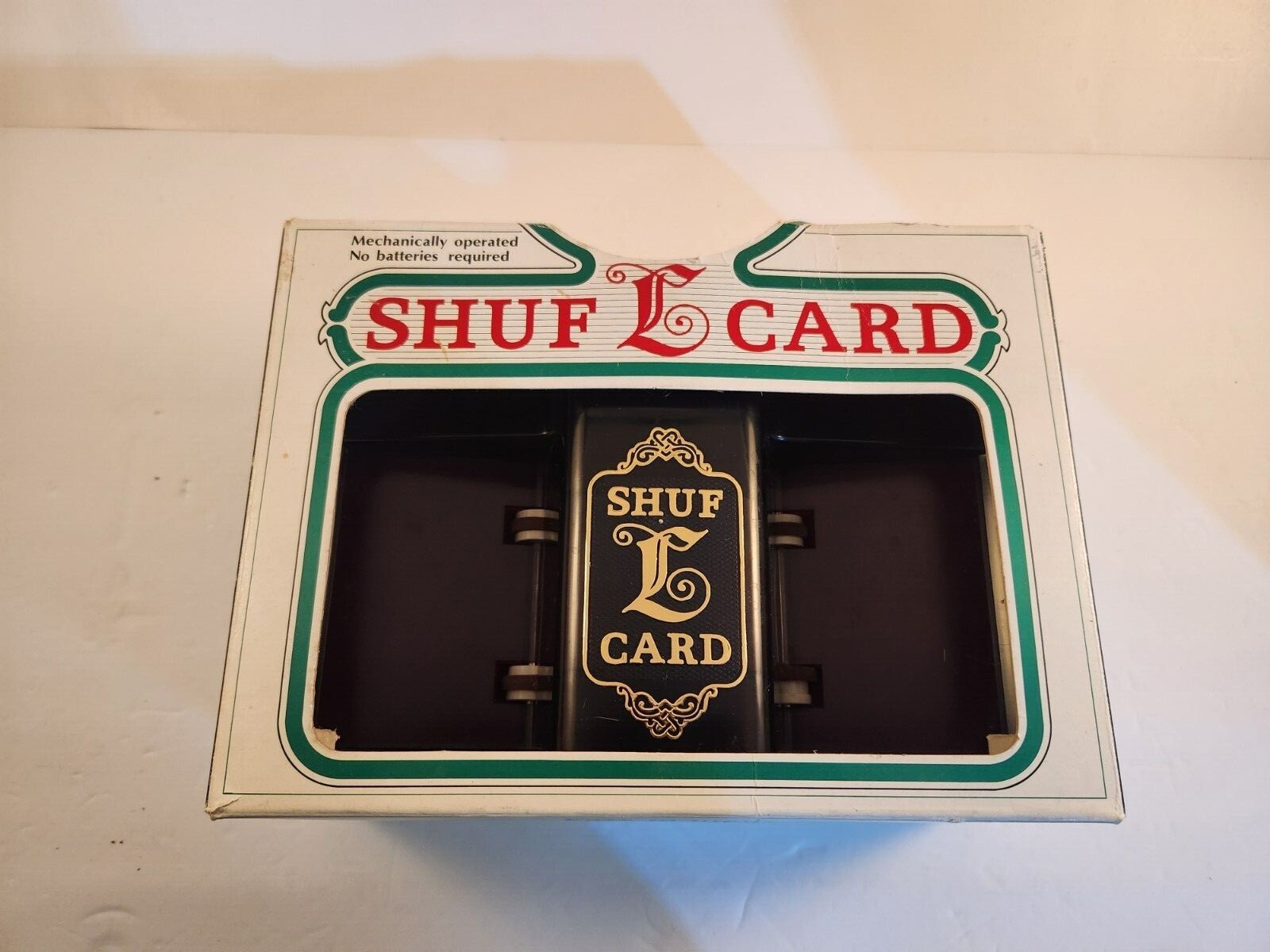 Shuf L Card - Used - Vintage - Card Shuffler - Great Novelty Game Room ...
