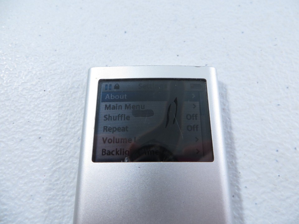 Apple iPod Nano 2nd Generation 2GB Silver A1199 WORKING READ | eBay