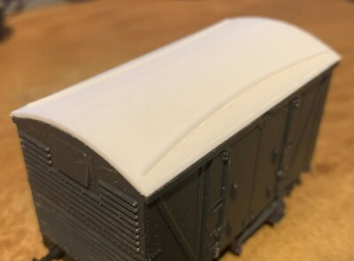Reproduction Roof For Hornby 12T Ventilated Van (R1015 Style Body ...
