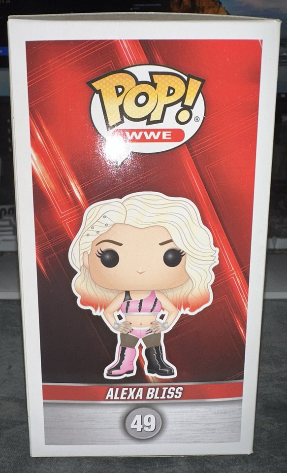 Funko Alexa Bliss Pop WWE Divas Rare Vaulted | eBay