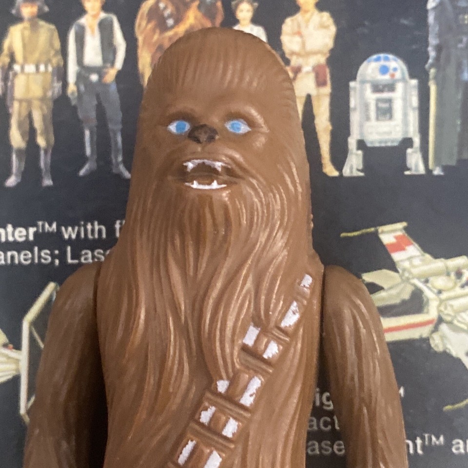 1977 Chewbacca 12 Back STAR WARS Kenner Vintage Card Back NICE!! | eBay