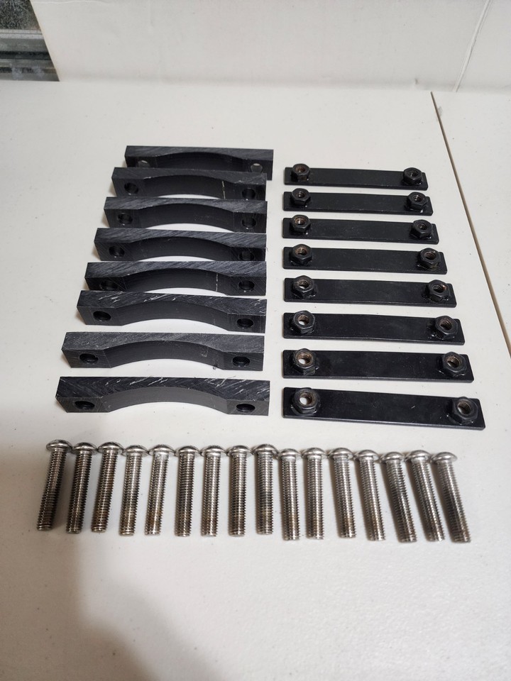 5th Gen Toyota 4runner Trd Pro Roof Rack LFD Mounting Plates & Raingle ...