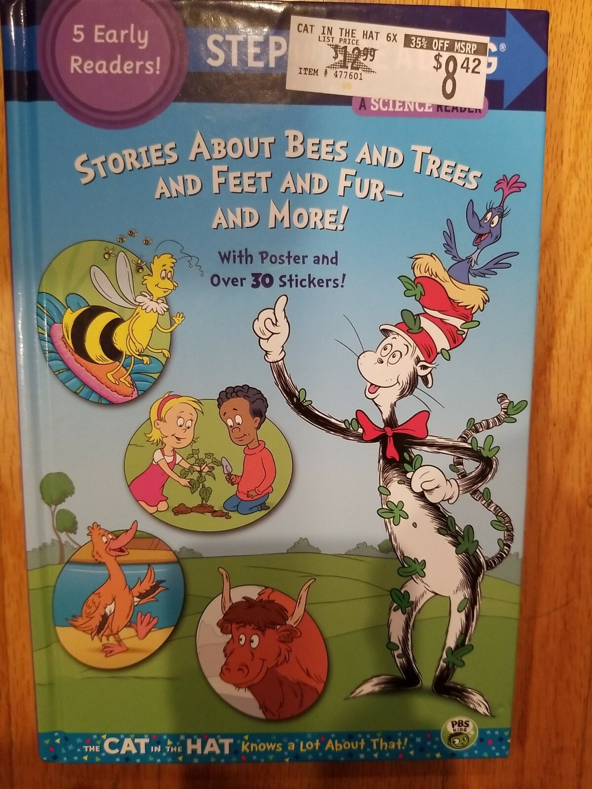 Dr. Seuss: Stories About Bees & Trees & Feet & Fur -Step Into Reading 2 ...
