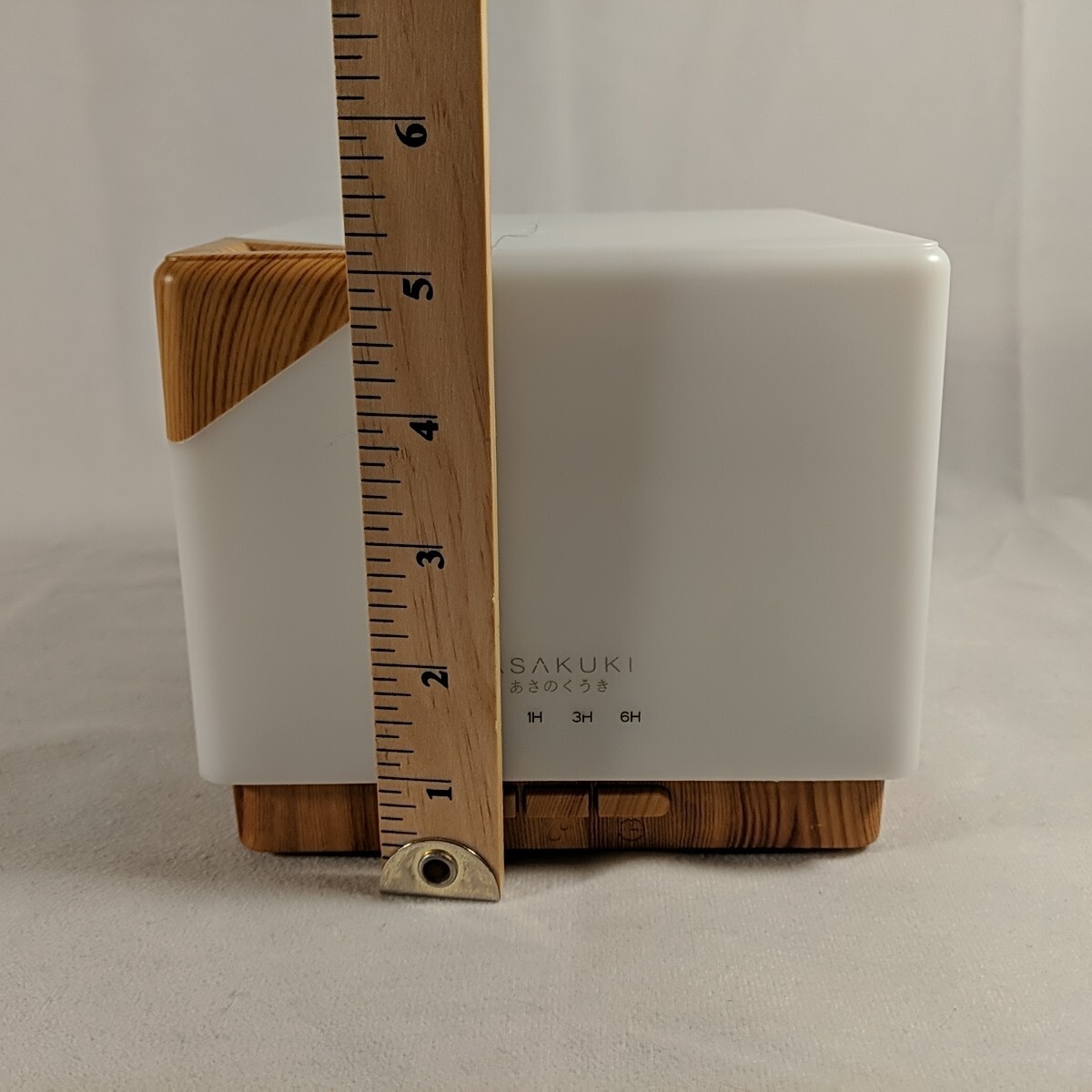 Asakuki Ultrasonic Essential Oil Diffuser 700ml 5 in 1 Cube LED Color ...