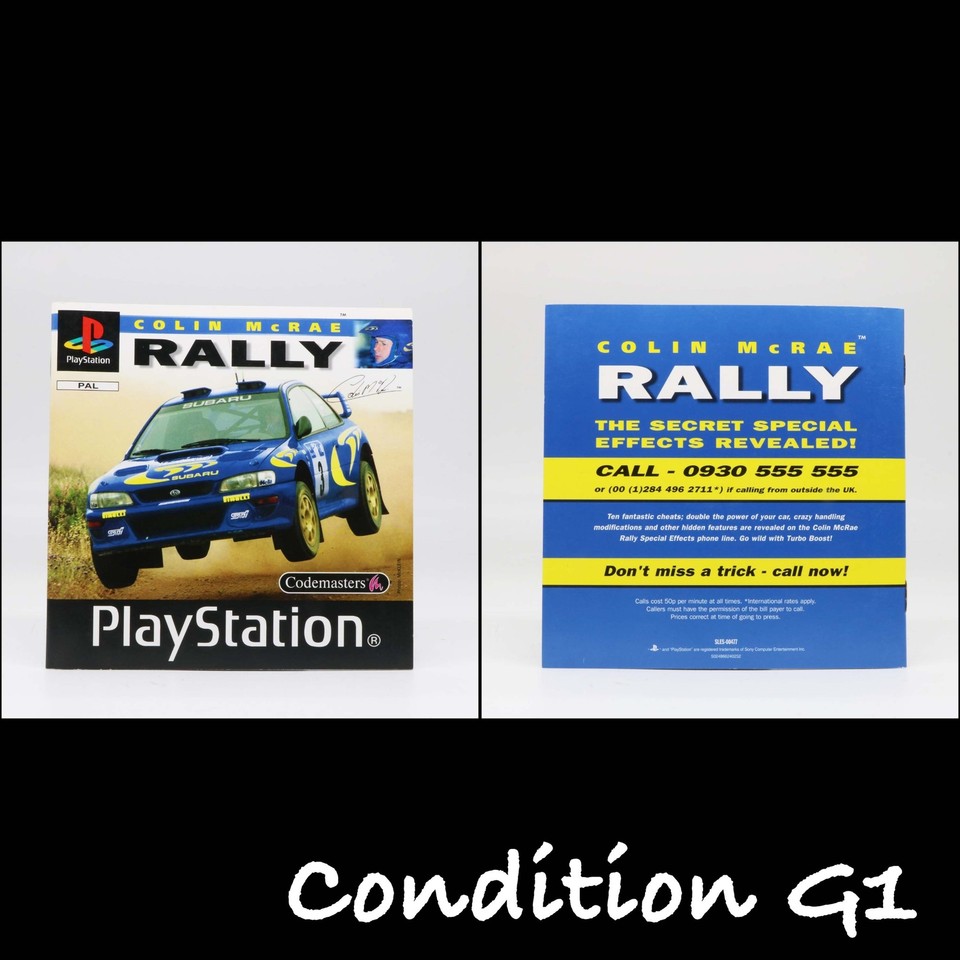 Original Instruction Manuals Paperwork For Sony PlayStation PS1 PSOne ...