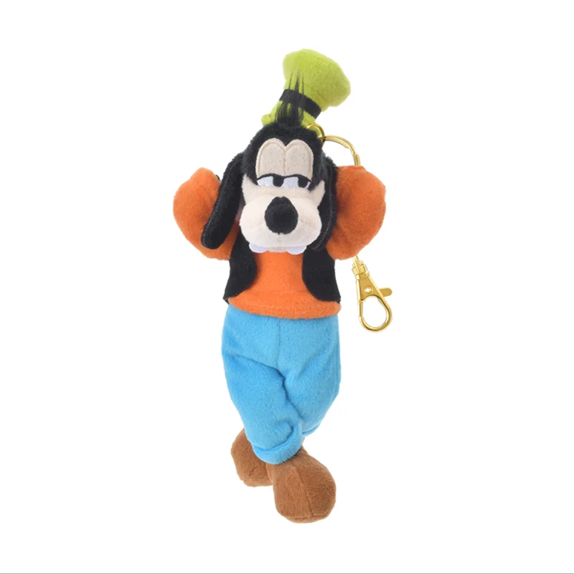 Disney 2024 authentic goofy iketeru 5in small plush keychain disneyland ...