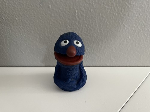 Vintage Sesame Street Muppets Grover Finger Puppet - Smoke Free Home | eBay