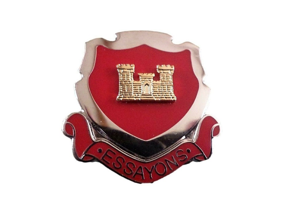 U.S MILITARY ARMY ENGINEER PIN ESSAYONS LAPEL PIN HAT PIN | eBay