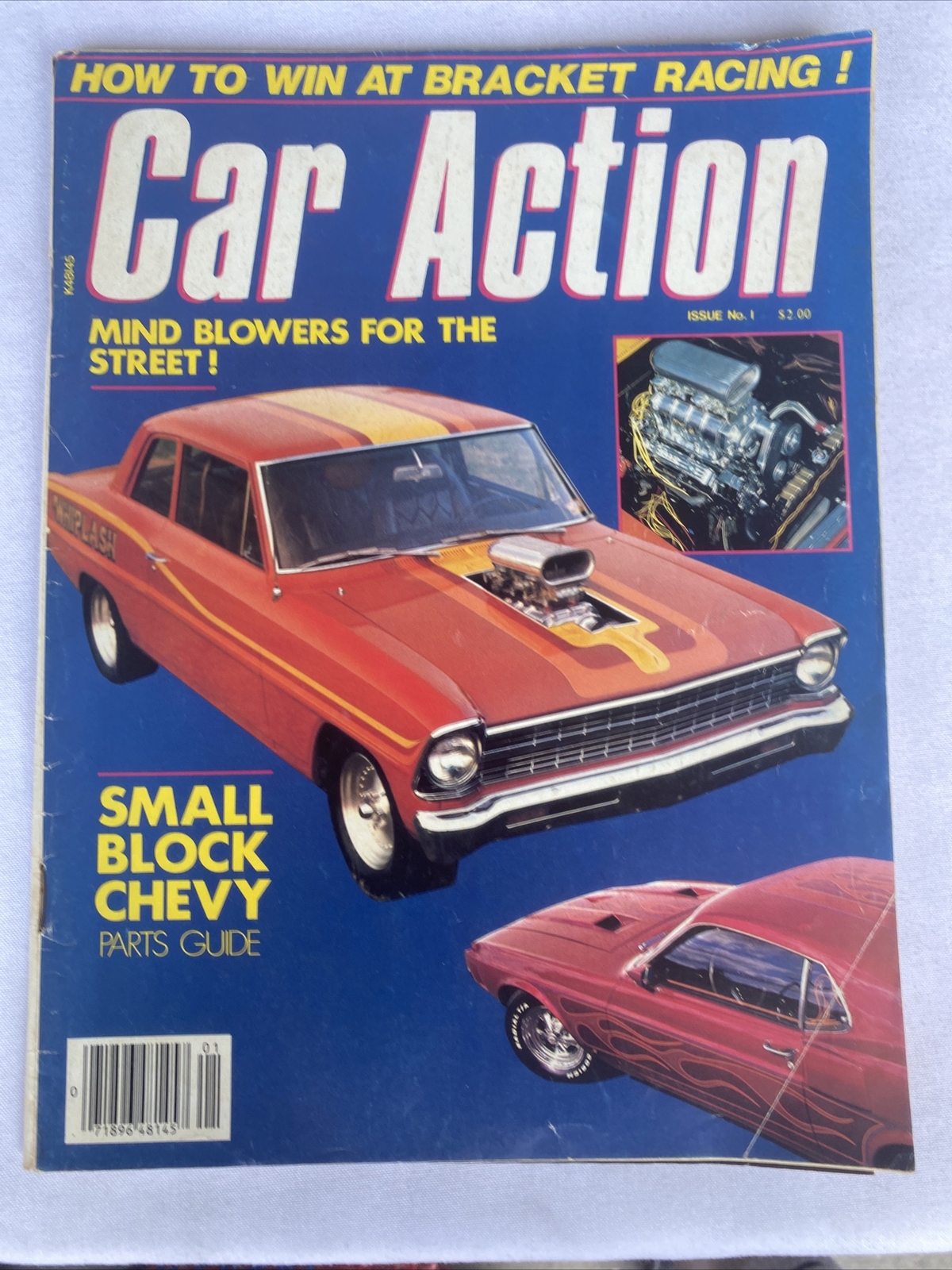 ISSUE No.1 Car Action Magazine Small Block Chevy (MH870) | eBay