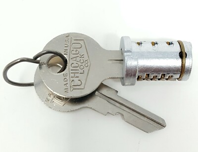 Chicago Cam Lock Plug P1974 Keyed Differently Bulk New Replacement T ...