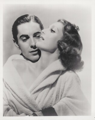 Loretta Young + Tyrone Powell (1960s) 🎬 Vintage Hollywood Movie Photo K ...
