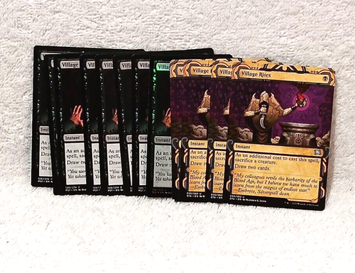 MTG Magic the Gathering Village Rites 12 Card Bundle Lot | eBay