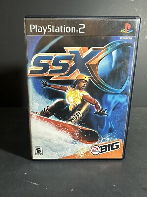 Sony PlayStation 2 SSX PS2 CIB With Manual - First Edition Black Label ...
