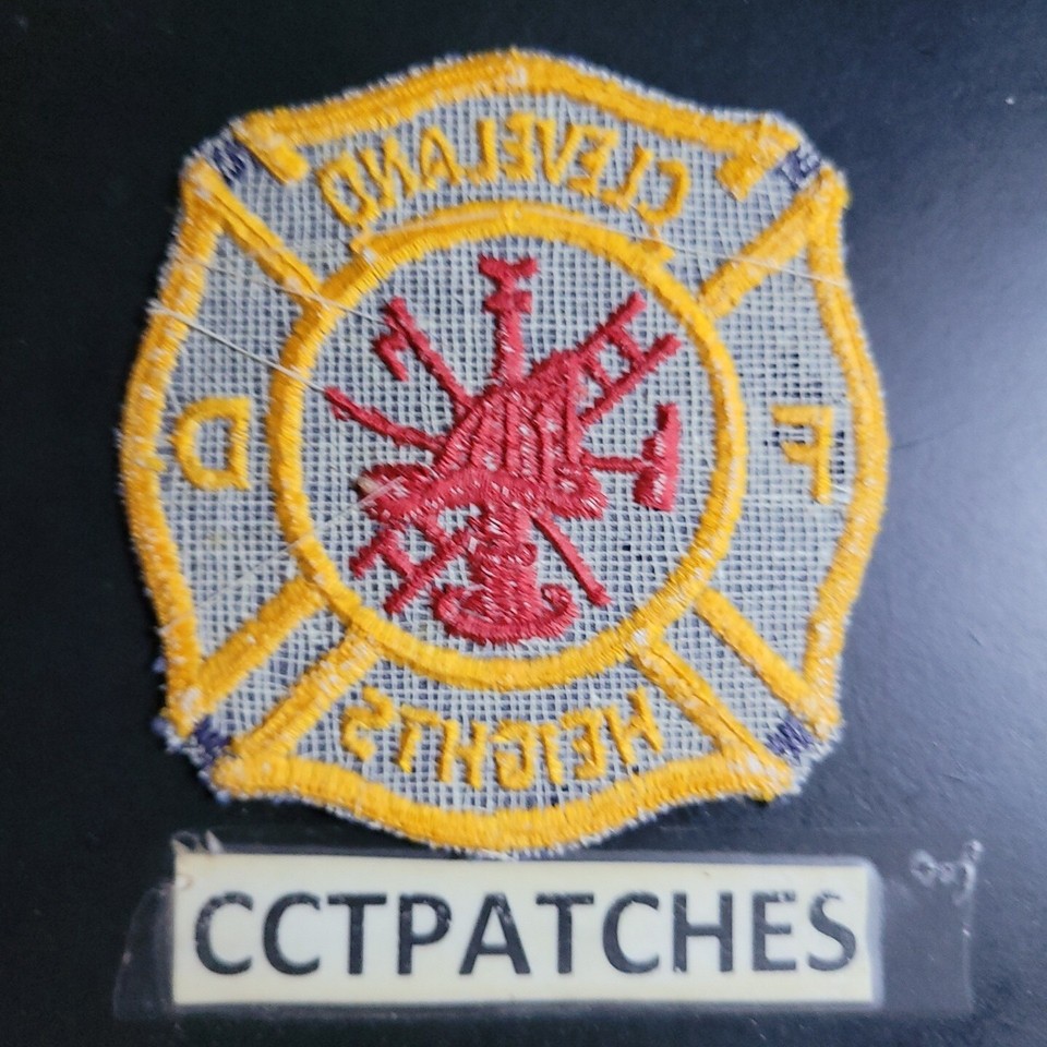 CLEVELAND HEIGHTS, OHIO FIRE DEPARTMENT PATCH OH | eBay