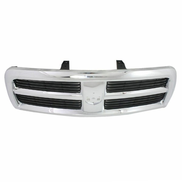 For 10-12 Ram Pickup Truck Front Grill Grille Assy Chrome Shell Black ...