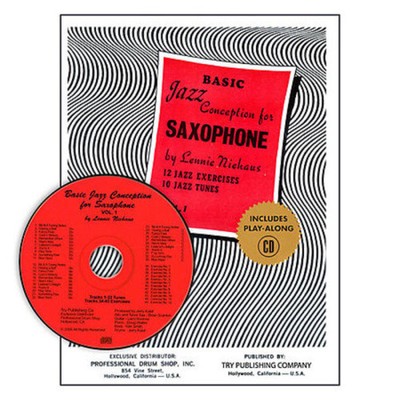 Try1057 - Basic Jazz Conception For Saxophone Vol 1, 12 Jazz Exercises 10 Jazz | eBay