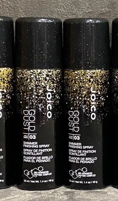 2 PACK! JOICO GOLD DUST SHIMMER FINISHING HAIR SPRAY GLITTER HAIRSPRAY ...
