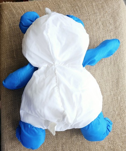 Vintage 1987 Fisher Price Wild Thing Puffalumps Panda Plush Bear Blue ...