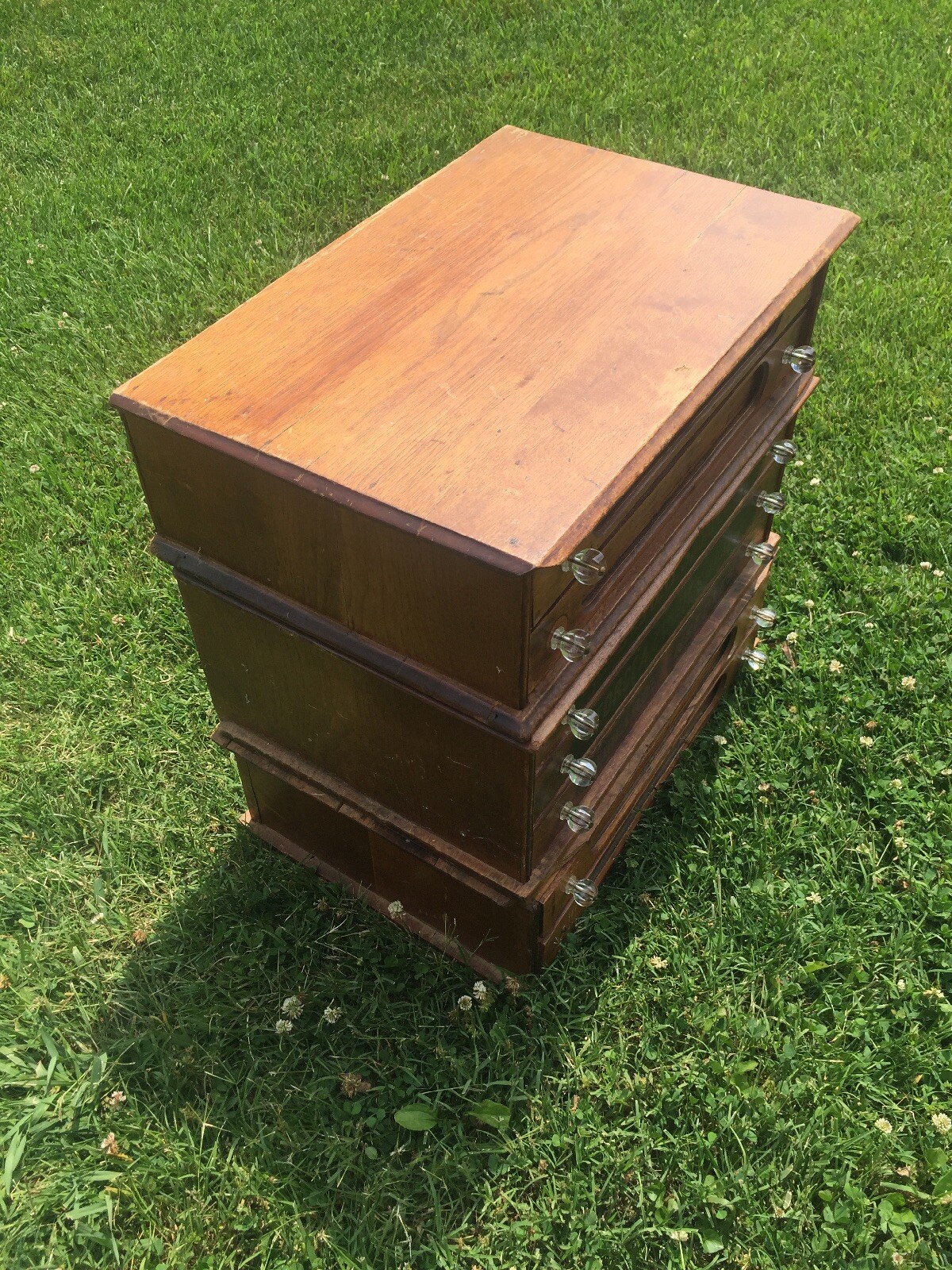 Antique Clarks Spool Cabinet | eBay