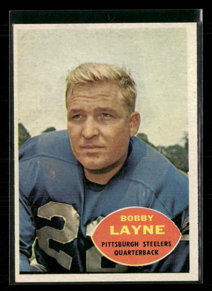 1960 Topps #93 Bobby Layne | eBay