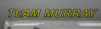 Team Murray decals | eBay